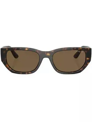 VOGUE EYEWEAR Rectangle-frame Sunglasses - Brown