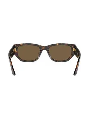 VOGUE EYEWEAR Rectangle-frame Sunglasses - Brown