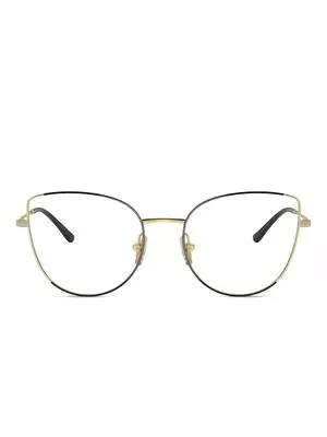 VOGUE EYEWEAR Cat-eye Frame Eyeglasses - Gold