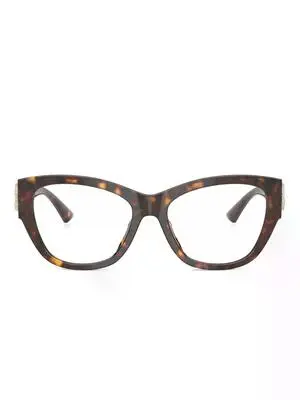 JIMMY CHOO Cat-eye Tortoiseshell Glasses - Brown