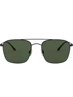 Giorgio Armani Square Frame Sunglasses - Black