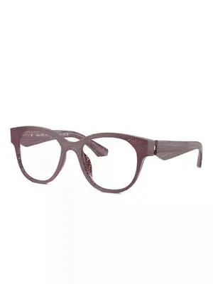 ALAIN MIKLI Pointillé Rectangle Glasses