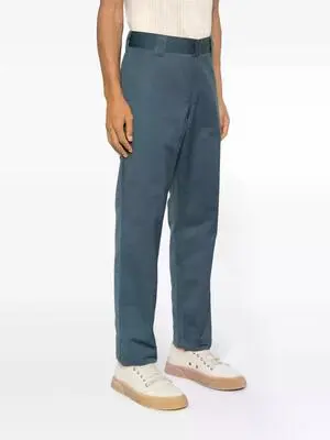 Carhartt Work In Progress Mid-rise Slim-cut Trousers - Blue