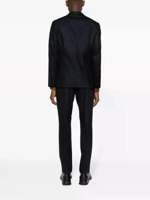 Tagliatore Single-breasted Virgin Wool Blend Suit