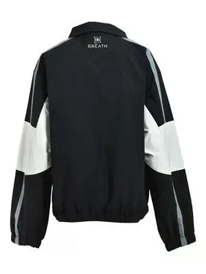 BREATH Logo-embroidered Bomber Jacket