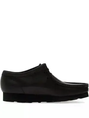Clarks Wallabee Gtx Derby Shoes - Black