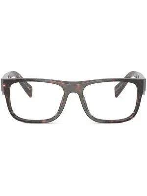 Prada Pr 22zv Root Glasses - Brown