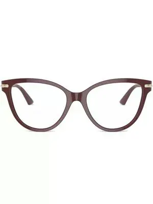 JIMMY CHOO Crystal-embellished Eyeglasses - Red