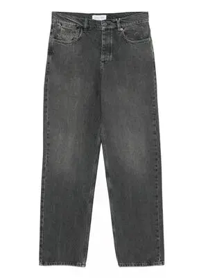 MARINE SERRE Moon Print Belt-loop Jeans