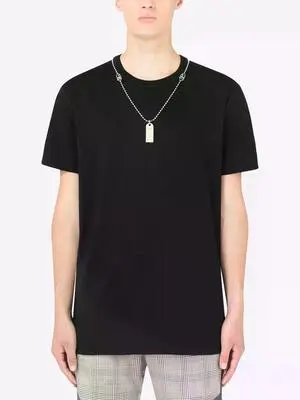 Dolce & Gabbana Logo Dog-tag T-shirt