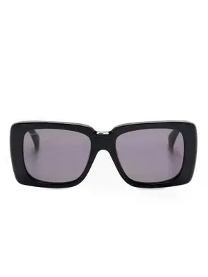 Max Mara Square-frame Sunglasses - Black