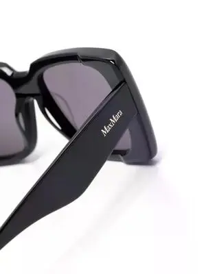 Max Mara Square-frame Sunglasses - Black
