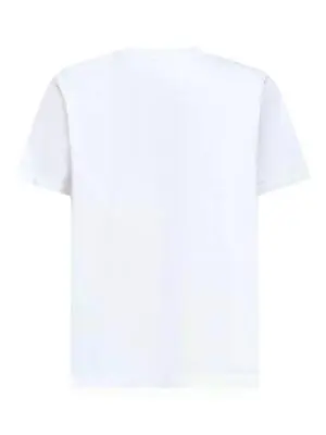 Casablanca Volcano-print Logo T-shirt - White