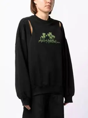 J KOO Cut-out Detail Sweatshirt