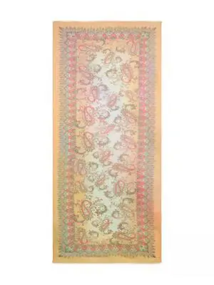 Etro Floral Paisley Scarf - Neutrals