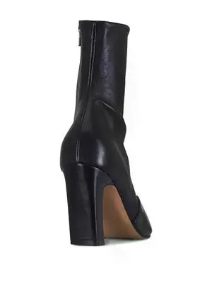 Khaite Leather Pointed Boots