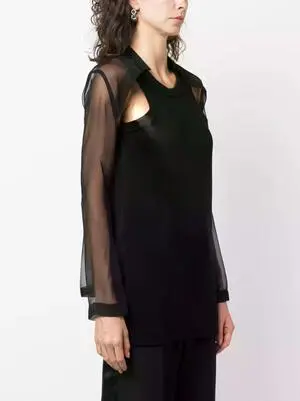 Sacai Layered Cut-out Top