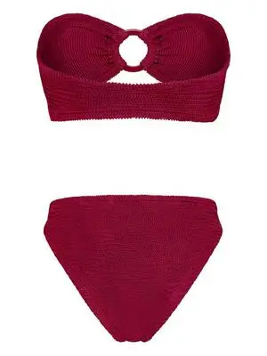 PARAMIDONNA Chloe Ring Two-piece Swimsuit - Red