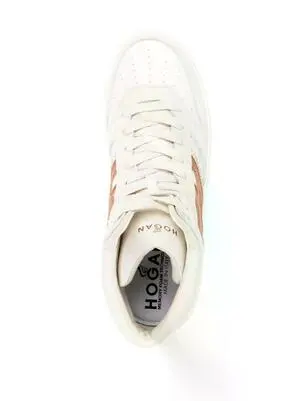 Hogan Panelled High-top Sneakers
