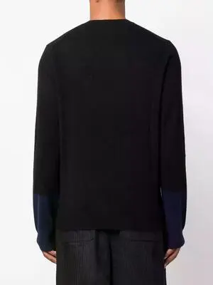 Comme Des Garçons V-neck Long-sleeve Jumper
