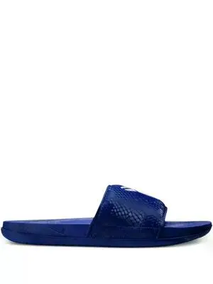 Nike Kobe Logo Print Flip Flops - Blue