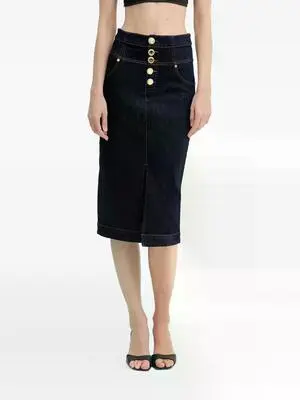 MARCIANO Denim Midi Skirt