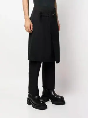 SAPIO Asymmetric Wrap Skirt