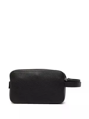 Mulberry Double Zip Leather Wash Bag