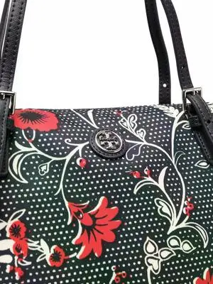 Tory Burch Floral Print Tote Bag