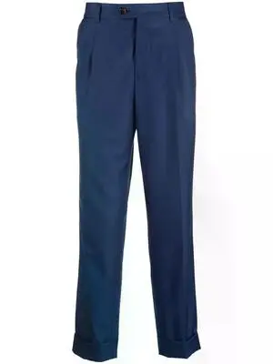 Brunello Cucinelli Cropped Tailored Trousers - Blue
