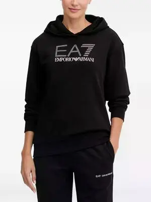 Ea7 Logo Sweatshirts Hoodies For Women