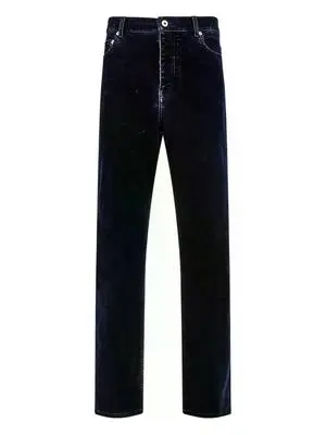 FERRAGAMO Five-pocket Logo Patch Trousers