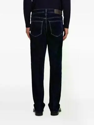 FERRAGAMO Five-pocket Logo Patch Trousers