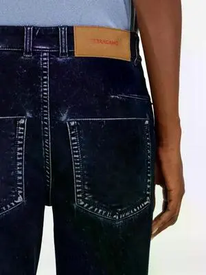 FERRAGAMO Flocked Five-pocket Trousers