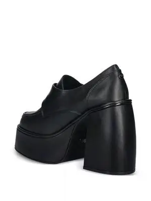 BUFFALO 125mm Heart Buckle Platform Pumps