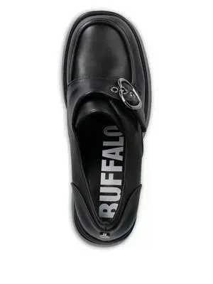 BUFFALO 125mm Heart Buckle Platform Pumps