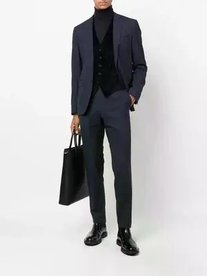Tagliatore Single-breasted Paneled Waistcoat