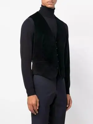 Tagliatore Single-breasted Paneled Waistcoat