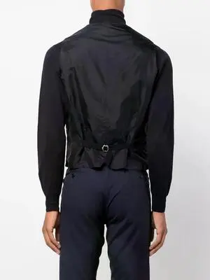 Tagliatore Single-breasted Paneled Waistcoat