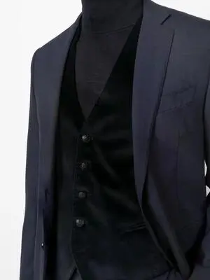 Tagliatore Single-breasted Paneled Waistcoat