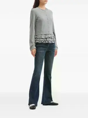 B+AB Ruffled Cardigan