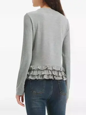 B+AB Ruffled Cardigan