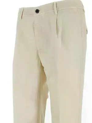 Incotex Pleated-front Trousers - Neutrals