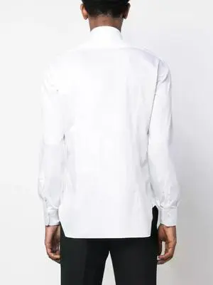 BARBA NAPOLI Cutaway-collar Long-sleeve Shirt