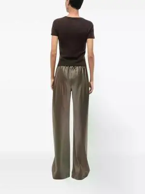 Staud Stroll Silk Trousers