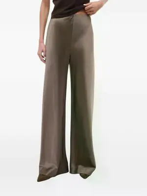 Staud Stroll Silk Trousers