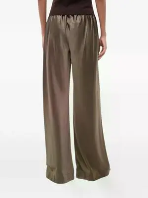 Staud Stroll Silk Trousers