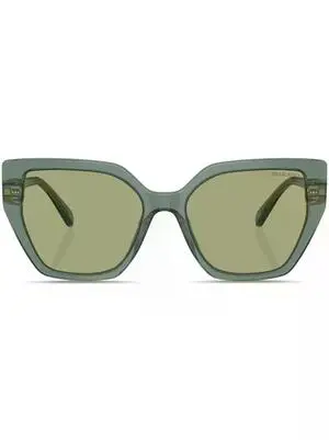SWAROVSKI Crystal-embellished Cat-eye Sunglasses - Green