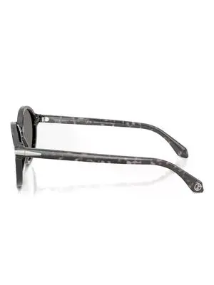 Giorgio Armani Tortoiseshell Round-frame Sunglasses