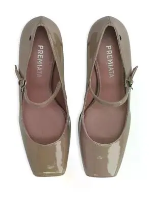Premiata 65mm Strap-detailed Square-toe Heeled Pumps